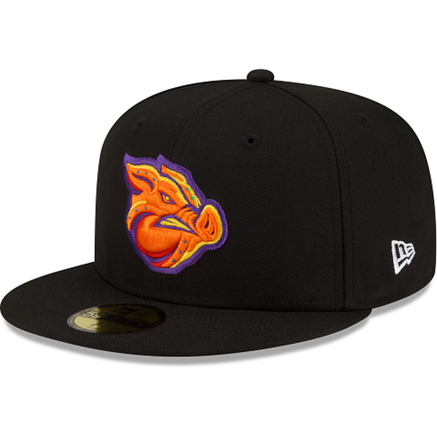 New Era Lehigh Valley Ironpigs Pitch Black 2022 59FIFTY Fitted Hat