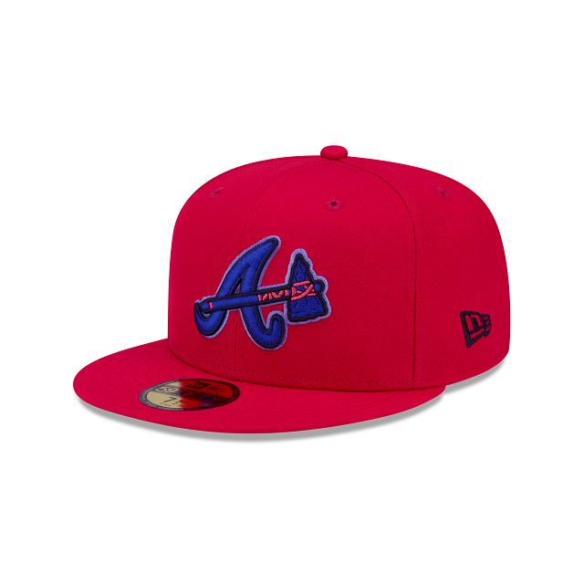 New Era Atlanta Braves Flame 2022 59FIFTY Fitted Hat