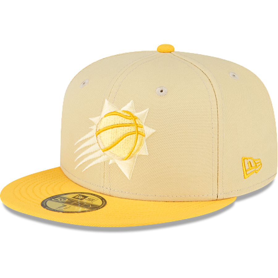 New Era Phoenix Suns Gold 2022 59FIFTY Fitted Hat