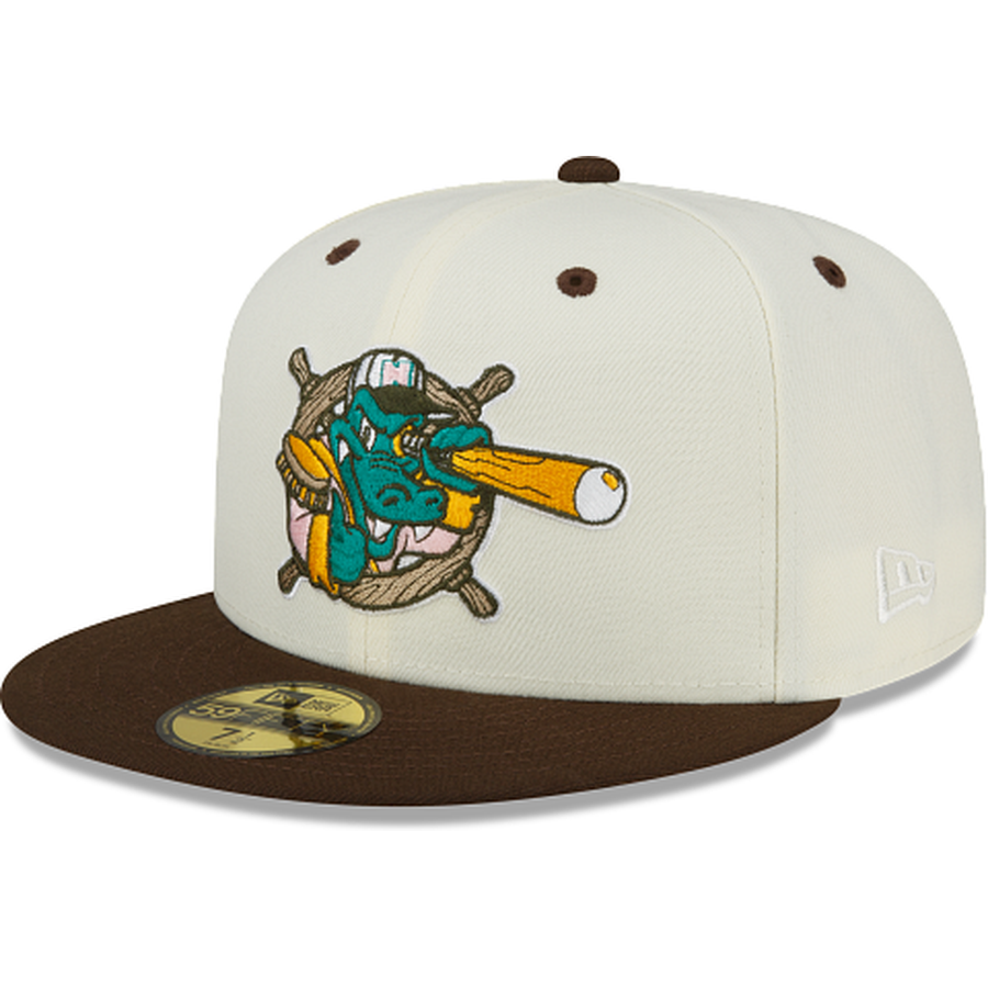 New Era Norwich Navigators Chrome 59FIFTY Fitted Hat