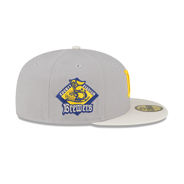New Era Just Caps Drop 18 Milwaukee Brewers 59FIFTY Fitted Hat