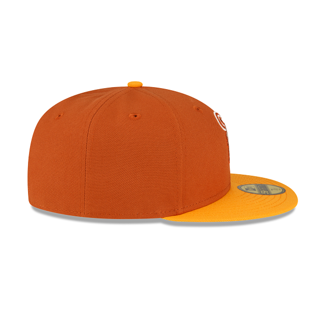 Just Caps Drop 19 Fitted Hats w/ Nike Dunk Low Magma Orange