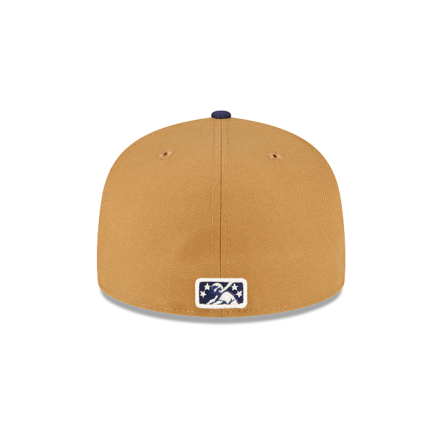 New Era West Michigan Whitecaps Wheat 2022 59FIFTY Fitted Hat