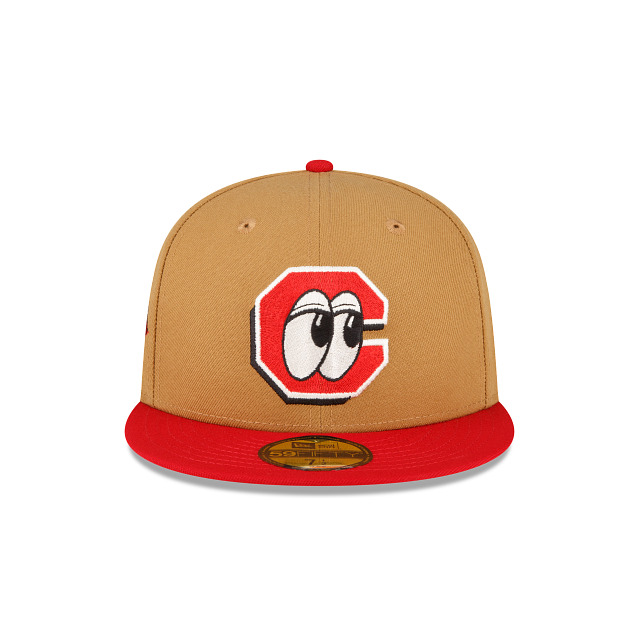 New Era Chattanooga Lookouts Wheat 2022 59FIFTY Fitted Hat