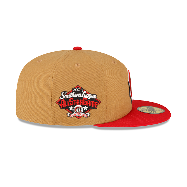 New Era Chattanooga Lookouts Wheat 2022 59FIFTY Fitted Hat