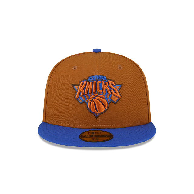 New Era New York Knicks Toasted Peanut 2022 59FIFTY Fitted Hat