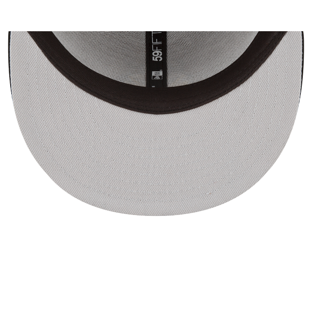 New Era Just Caps Chestnut Golden State Warriors 2023 59FIFTY Fitted Hat