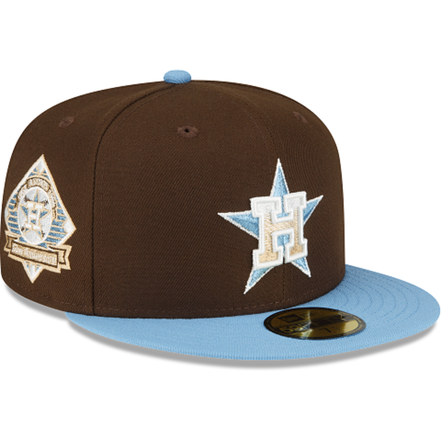 New Era Houston Astros Walnut Sky 2023 59FIFTY Fitted Hat