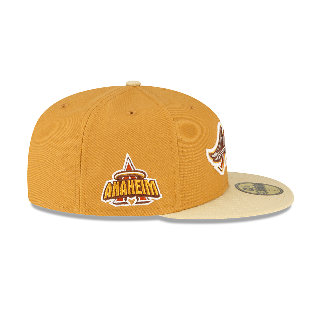 New Era Just Caps Tan Tones Los Angeles Angels 2023 59FIFTY Fitted Hat