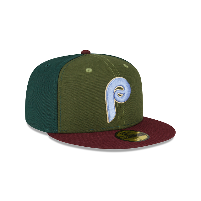 New Era Just Caps Dark Green Philadelphia Phillies 2023 59FIFTY Fitted