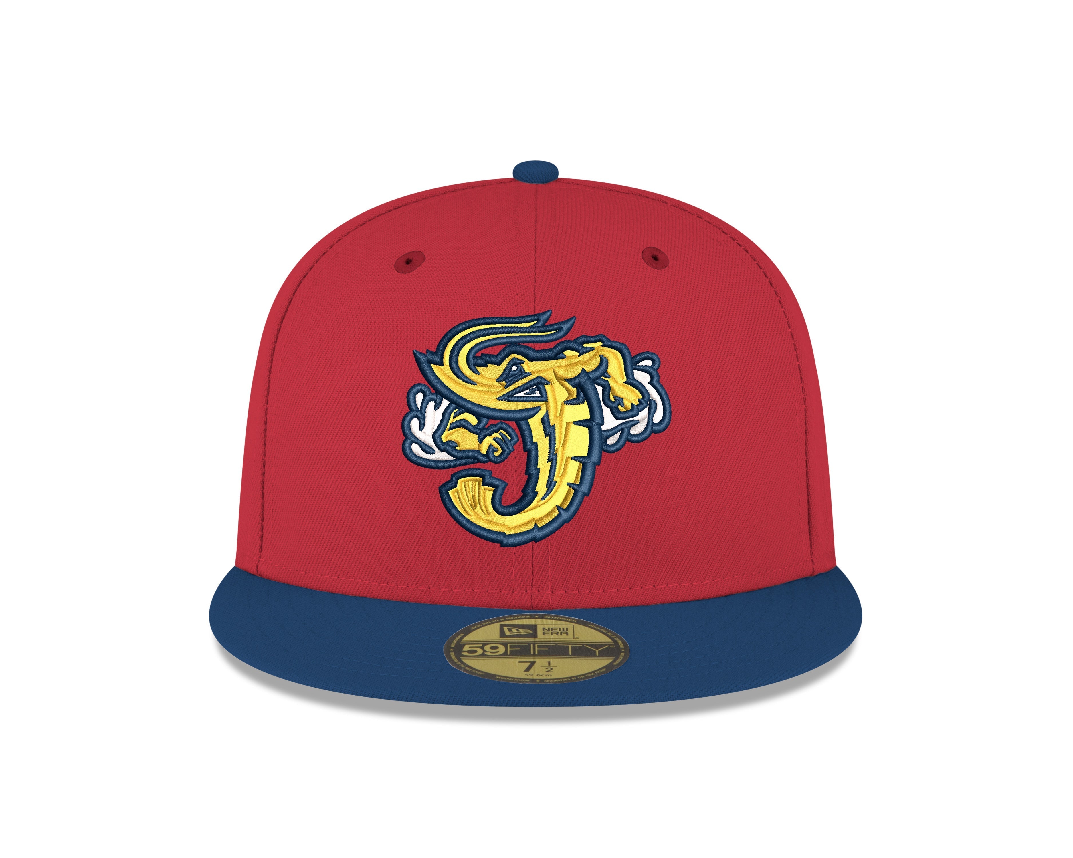 New Era Jacksonville Jumbo Shrimp Sangria 59FIFTY Fitted Hat