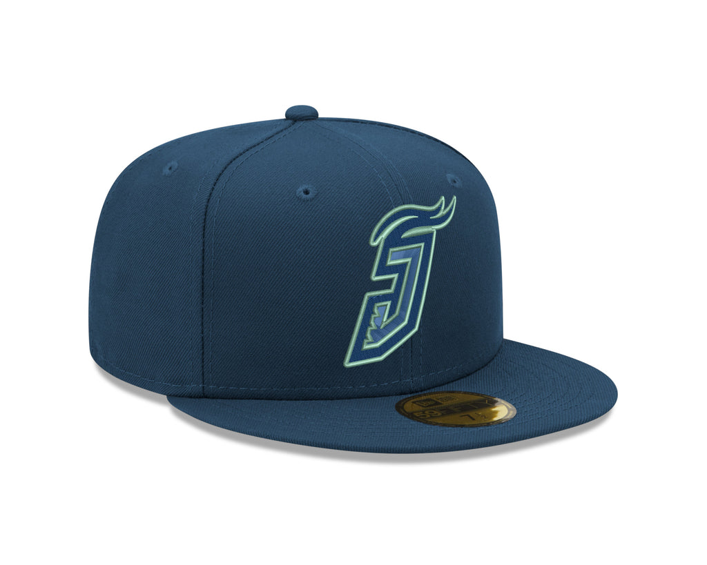 New Era Jacksonville Jumbo Shrimp Oceanside Collection 59FIFTY Fitted Hat