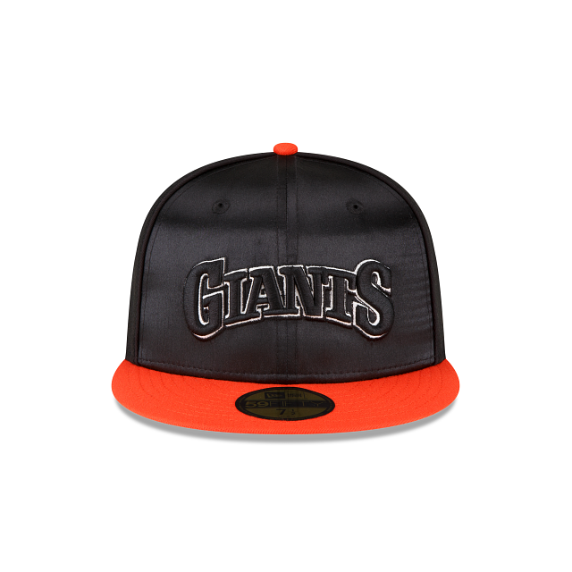 New Era Just Caps Black Satin San Francisco Giants 2023 59FIFTY Fitted