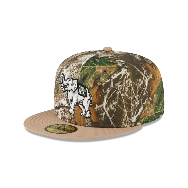 New Era Just Caps Camouflage Oakland Athletics Realtree 59FIFTY Fitted