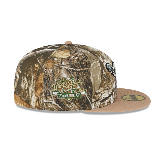 New Era Just Caps Camouflage Oakland Athletics Realtree 59FIFTY Fitted