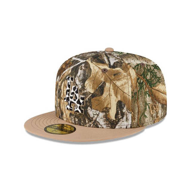 New Era Just Caps Camouflage Los Angeles Dodgers Realtree 59FIFTY Fitt