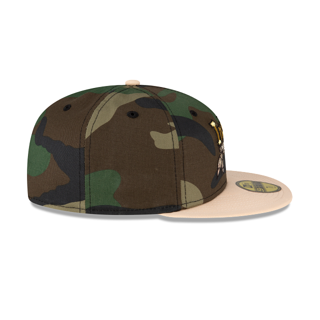 New Era Just Caps Greenwood Kinston Indians 2023 59FIFTY Fitted Hat