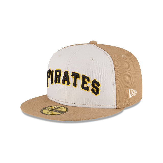 New Era Just Caps Khaki Pittsburgh Pirates 2023 59FIFTY Fitted Hat