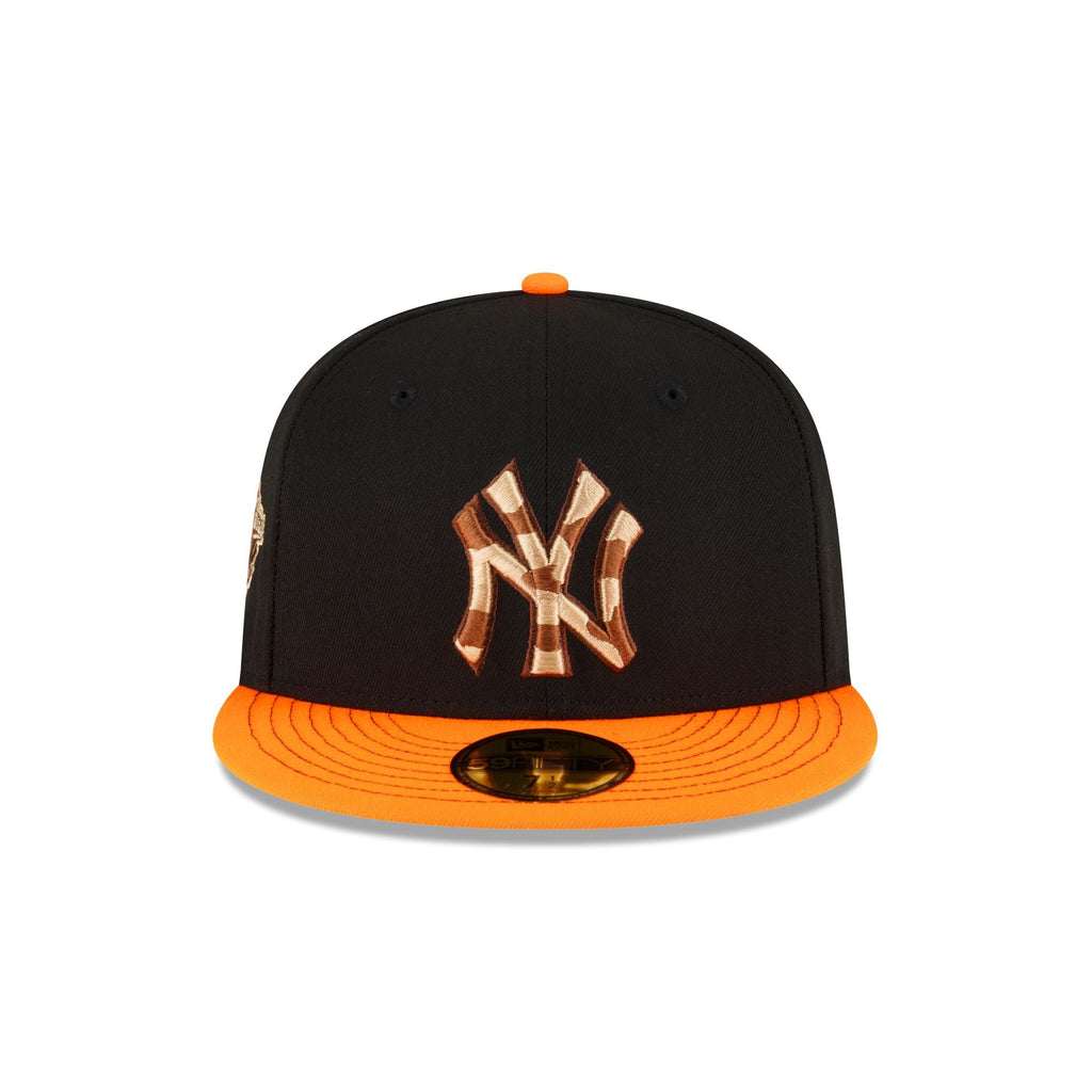 New Era Just Caps Orange Visor New York Yankees 2023 59FIFTY Fitted Ha