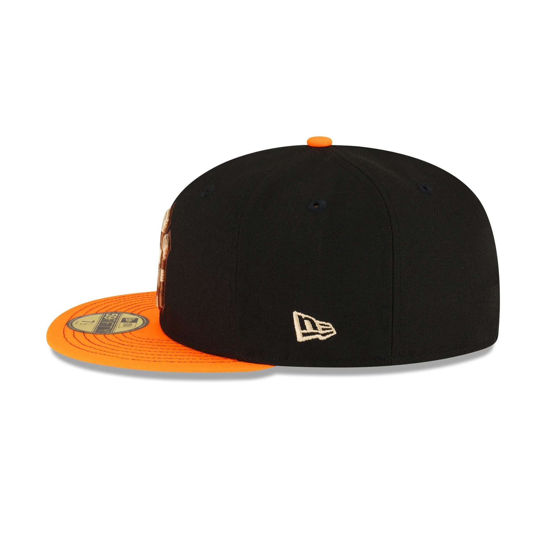 New Era Just Caps Orange Visor New York Yankees 2023 59FIFTY Fitted Hat