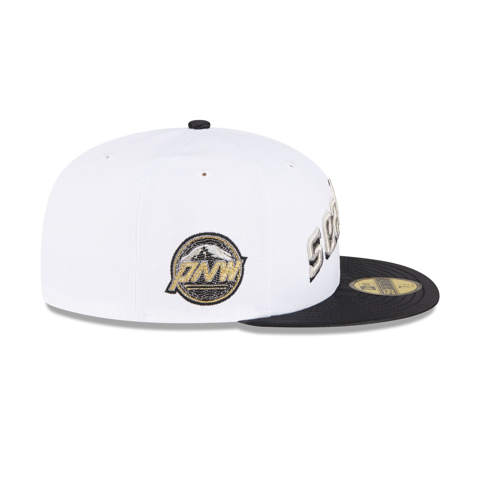 New Era Just Caps Optic White Seattle Mariners 2023 59FIFTY Fitted Hat