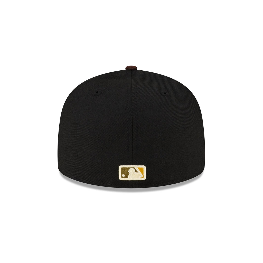 New Era Just Caps Black Crown Los Angeles Dodgers 2023 59FIFTY Fitted Hat