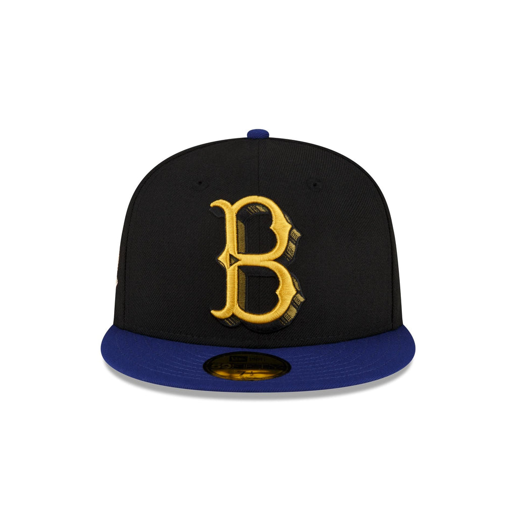 New Era Just Caps Black Crown Brooklyn Dodgers 2023 59FIFTY Fitted Hat