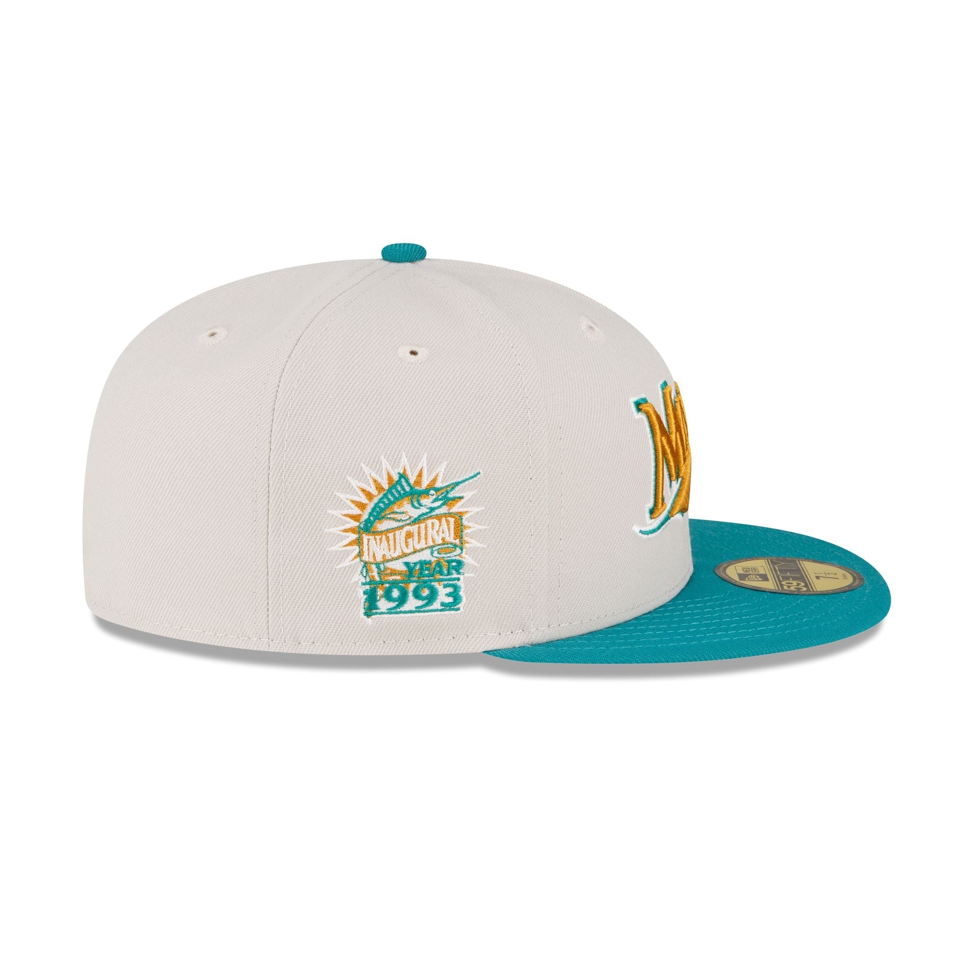 New Era Just Caps Cadet Blue Miami Marlins 2023 59FIFTY Fitted Hat