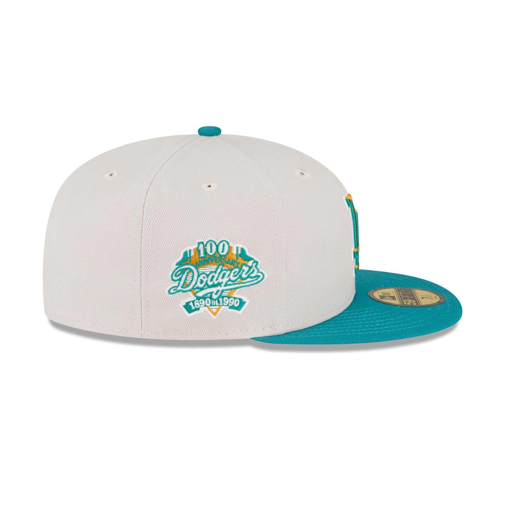 New Era Just Caps Cadet Blue Los Angeles Dodgers 2023 59FIFTY Fitted Hat