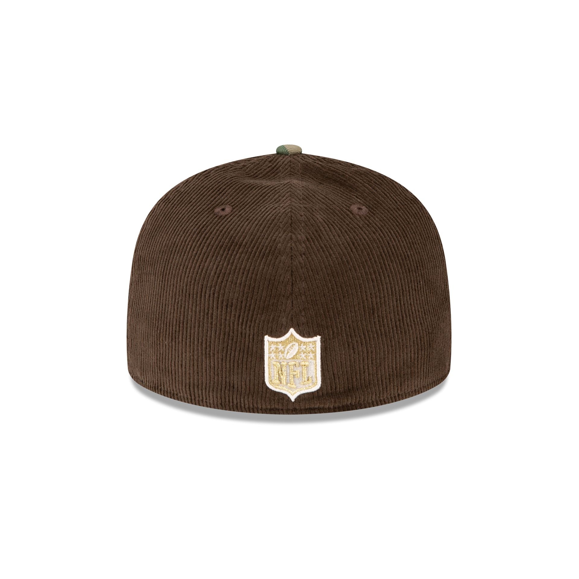 New Era Just Caps Brown Camo New England Patriots 2023 59FIFTY Fitted Hat