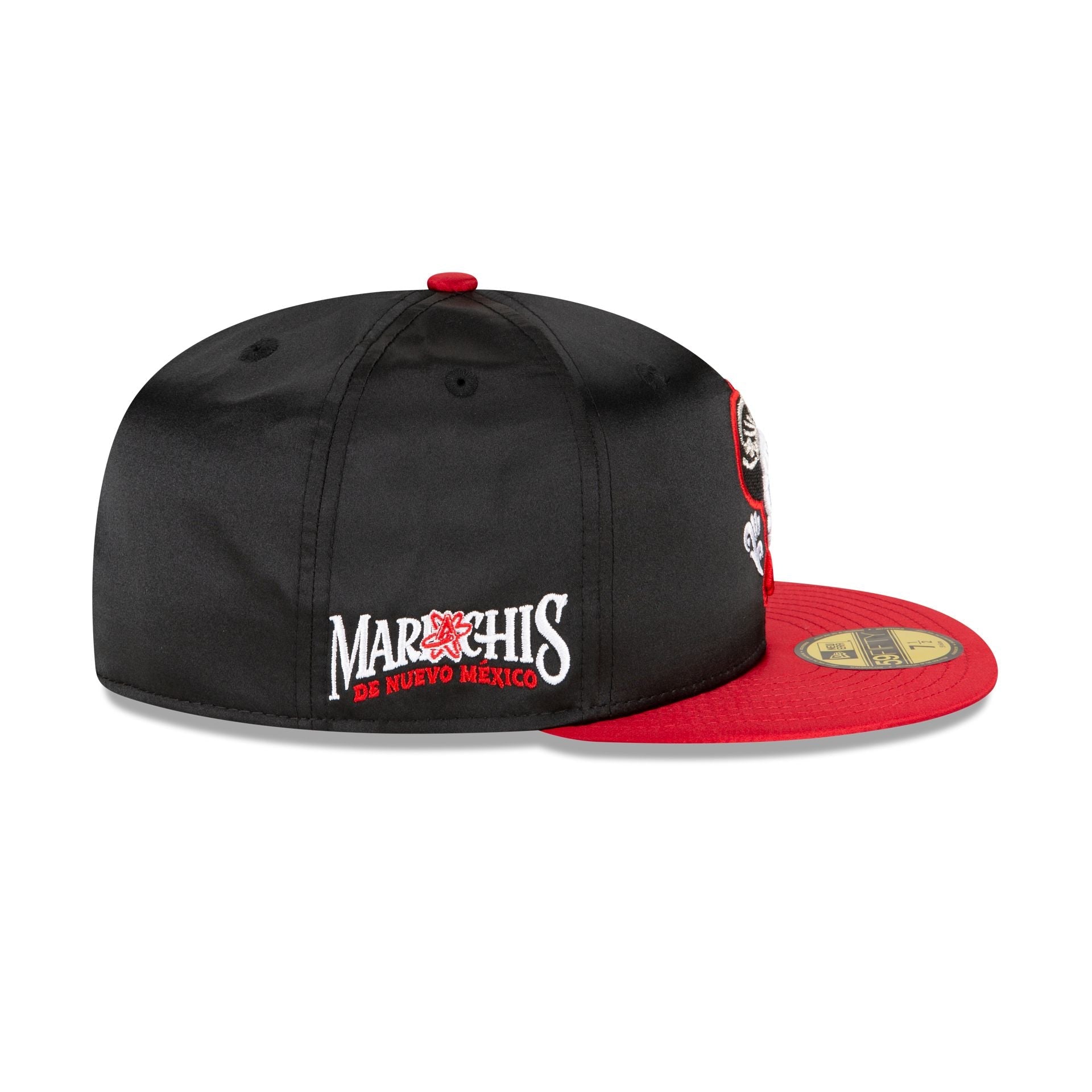 New Era Albuquerque Isotopes Black Satin 2023 59FIFTY Fitted Hat