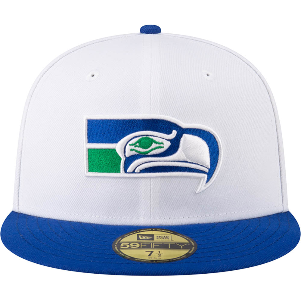 New Era x JS Seattle Seahawks "Snow" White 2023 59FIFTY Fitted Hat