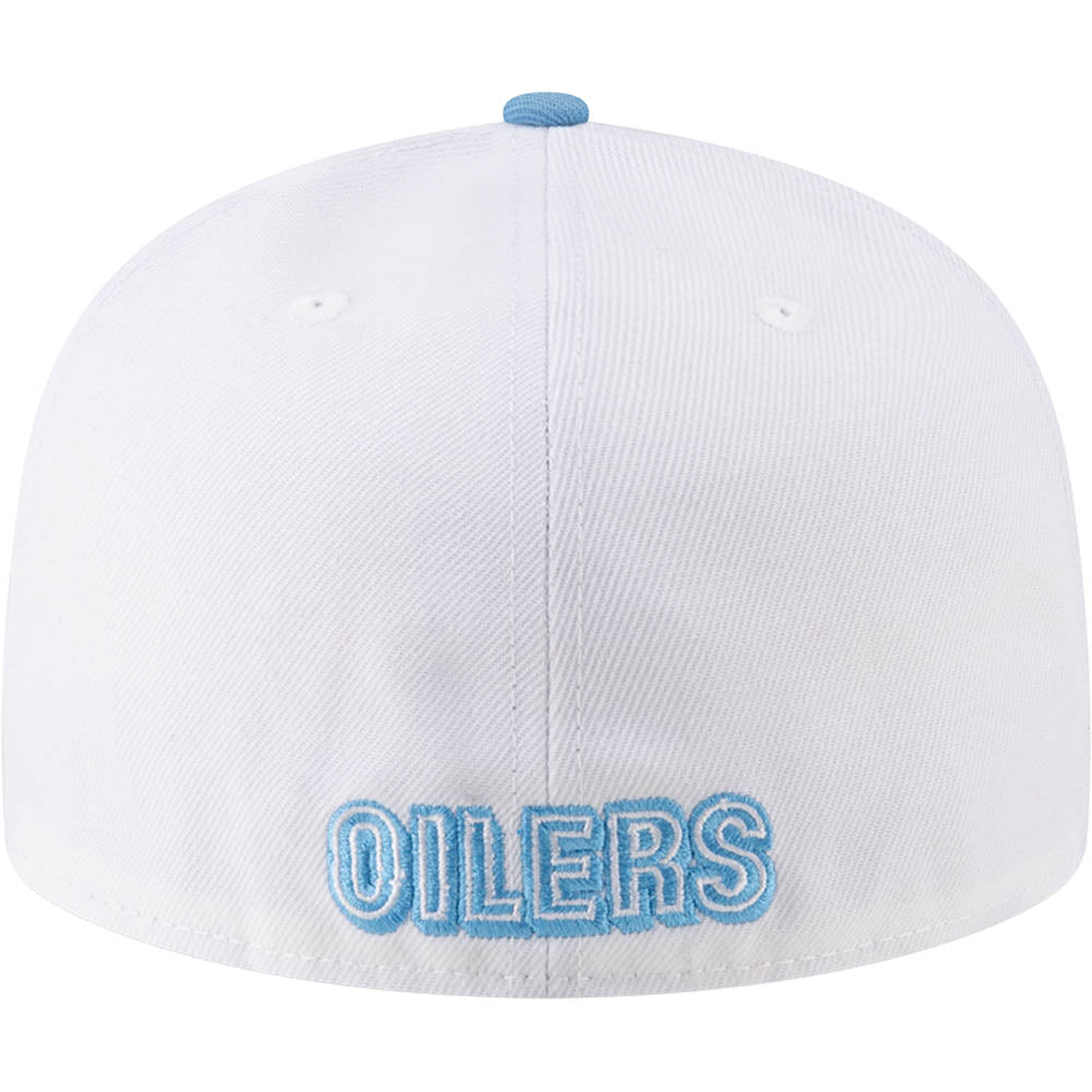New Era x JS Houston Oilers "Snow" White 2023 59FIFTY Fitted Hat