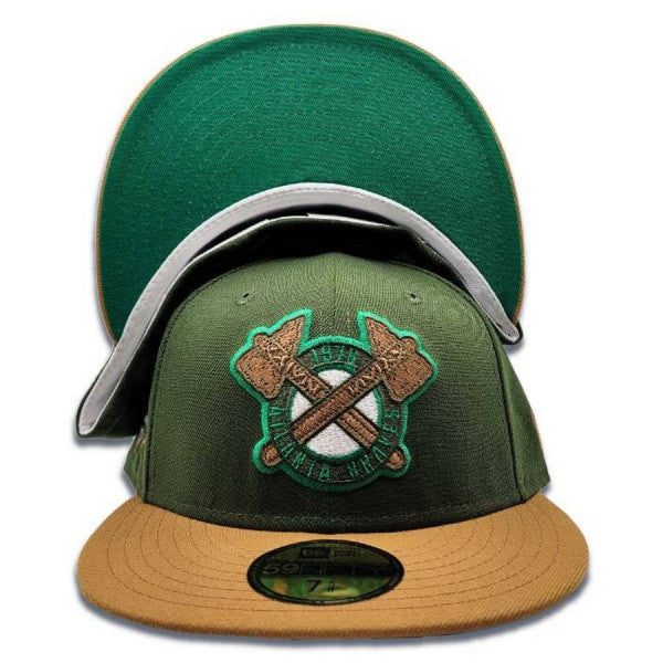 New Era Atlanta Braves Tomahawk "Shades of Fall" 150th Anniversary Pat