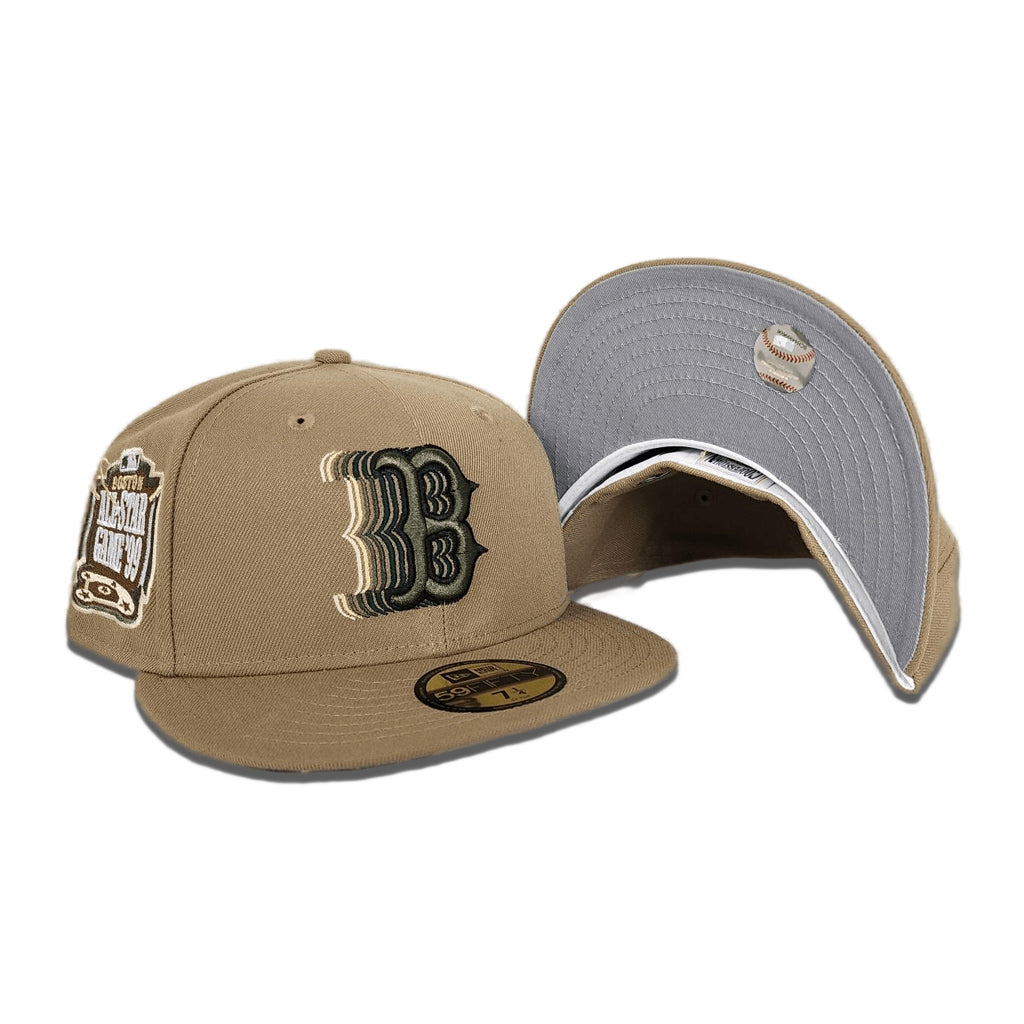 Take A Look About Khaki Boston Red Sox Hat
