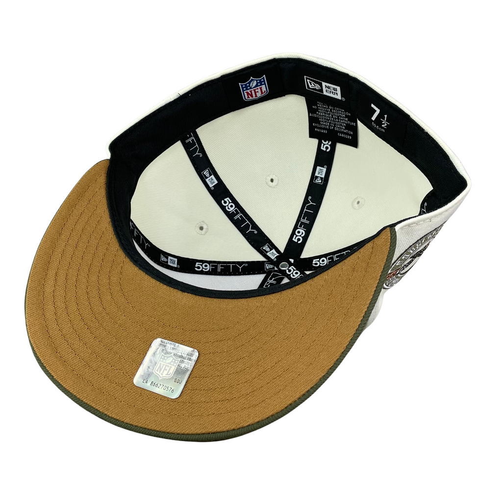 New Era Philadelphia Eagles Chrome/Olive Established 1933 59FIFTY Fitt