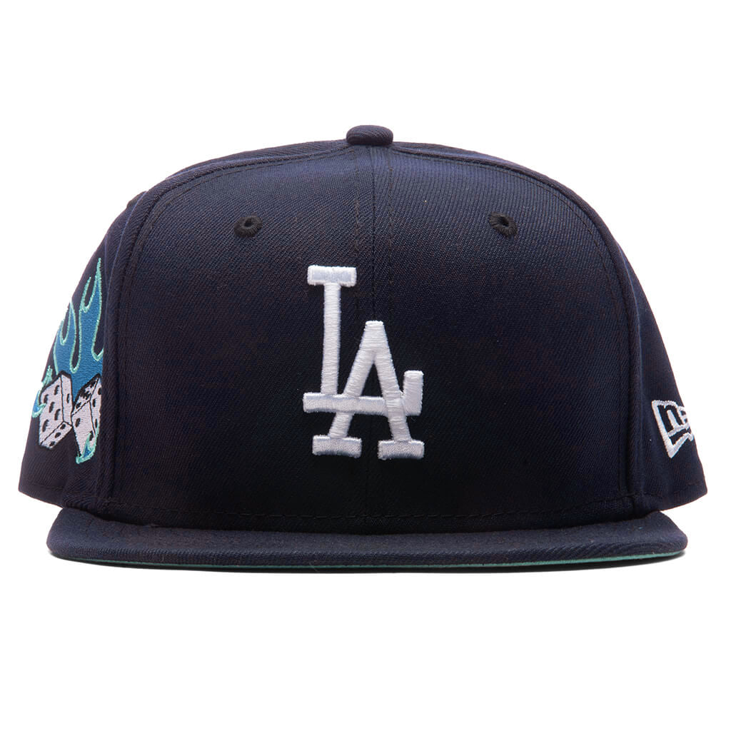 New Era x Feature Los Angeles Dodgers 'Flaming Dice' 59FIFTY Fitted Ha