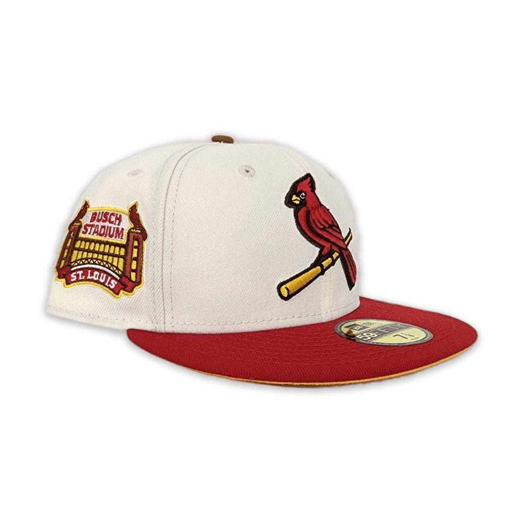 New Era St. Louis Cardinals Off-White/Red Busch Stadium Yellow UV 59FI