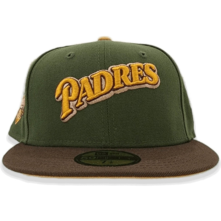 New Era San Diego Padres Olive/Brown 40th Anniversary 59FIFTY Fitted Hat