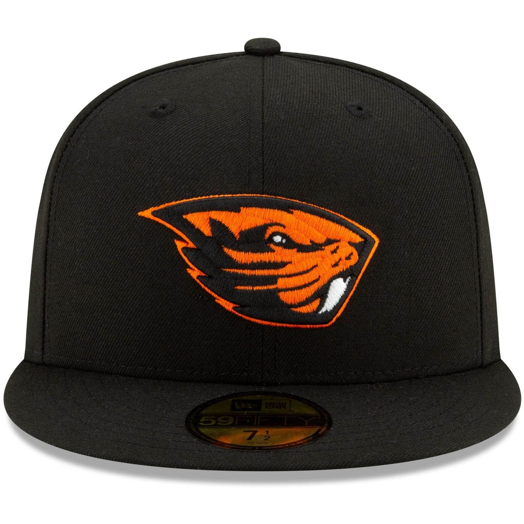 New Era Black Oregon State Beavers Basic 59FIFTY Team Fitted Hat