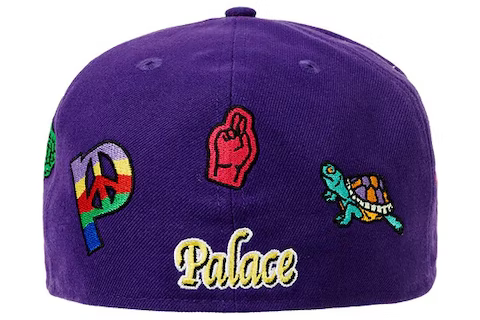 New Era x Palace Jesus Purple 59FIFTY Fitted Hat