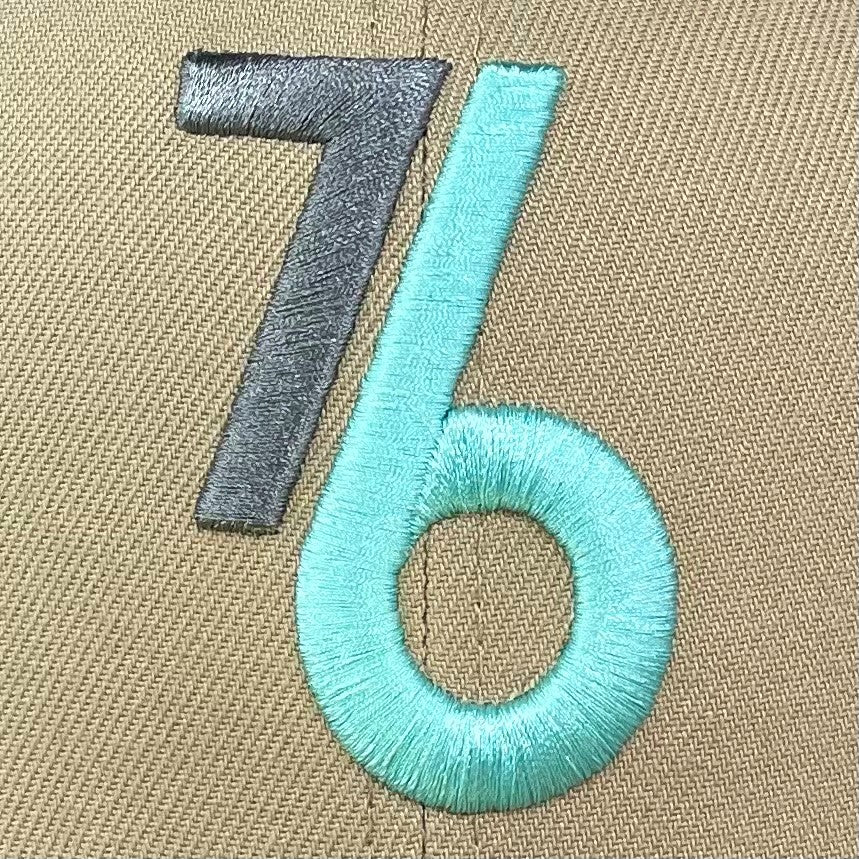 New Era Philadelphia 76ers Camel Tan/Storm Gray "Art Museum" Brotherly