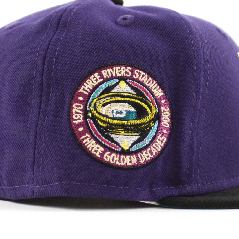 New Era Pittsburgh Pirates Three Rivers Stadium Purple/Black Aqua UV ...