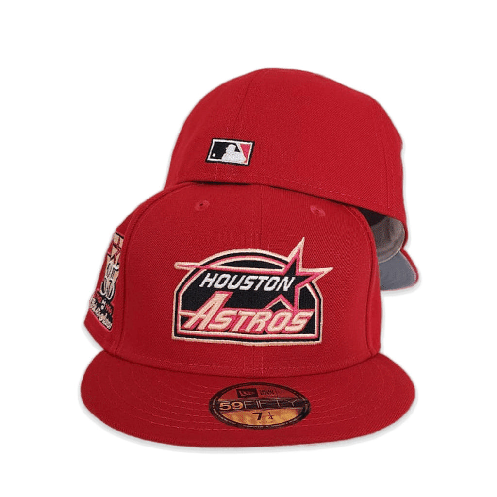 New Era Houston Astros 35 Years Red/Grey UV 59FIFTY Fitted Hat