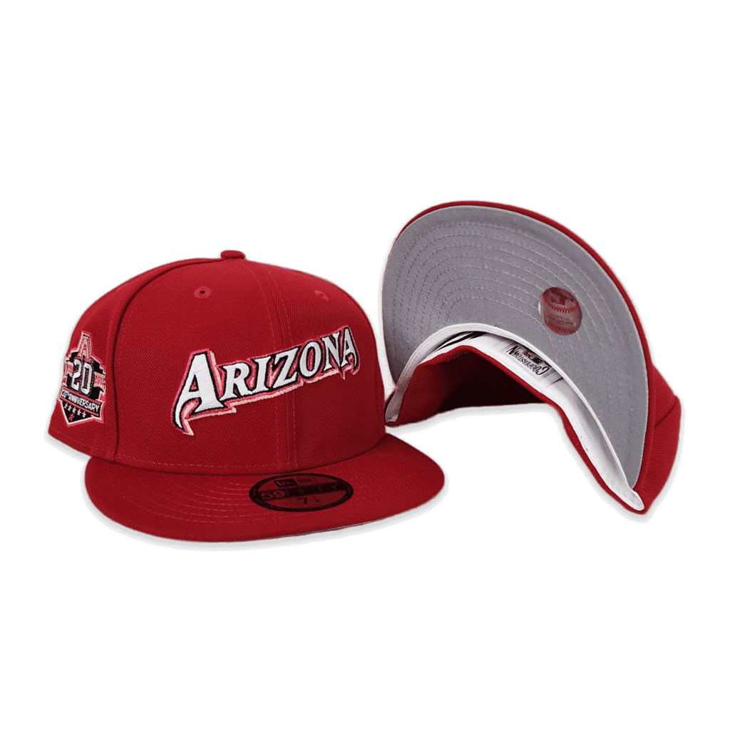 New Era Arizona Diamondbacks 20th Anniversary Red/Grey UV 59FIFTY Fitt