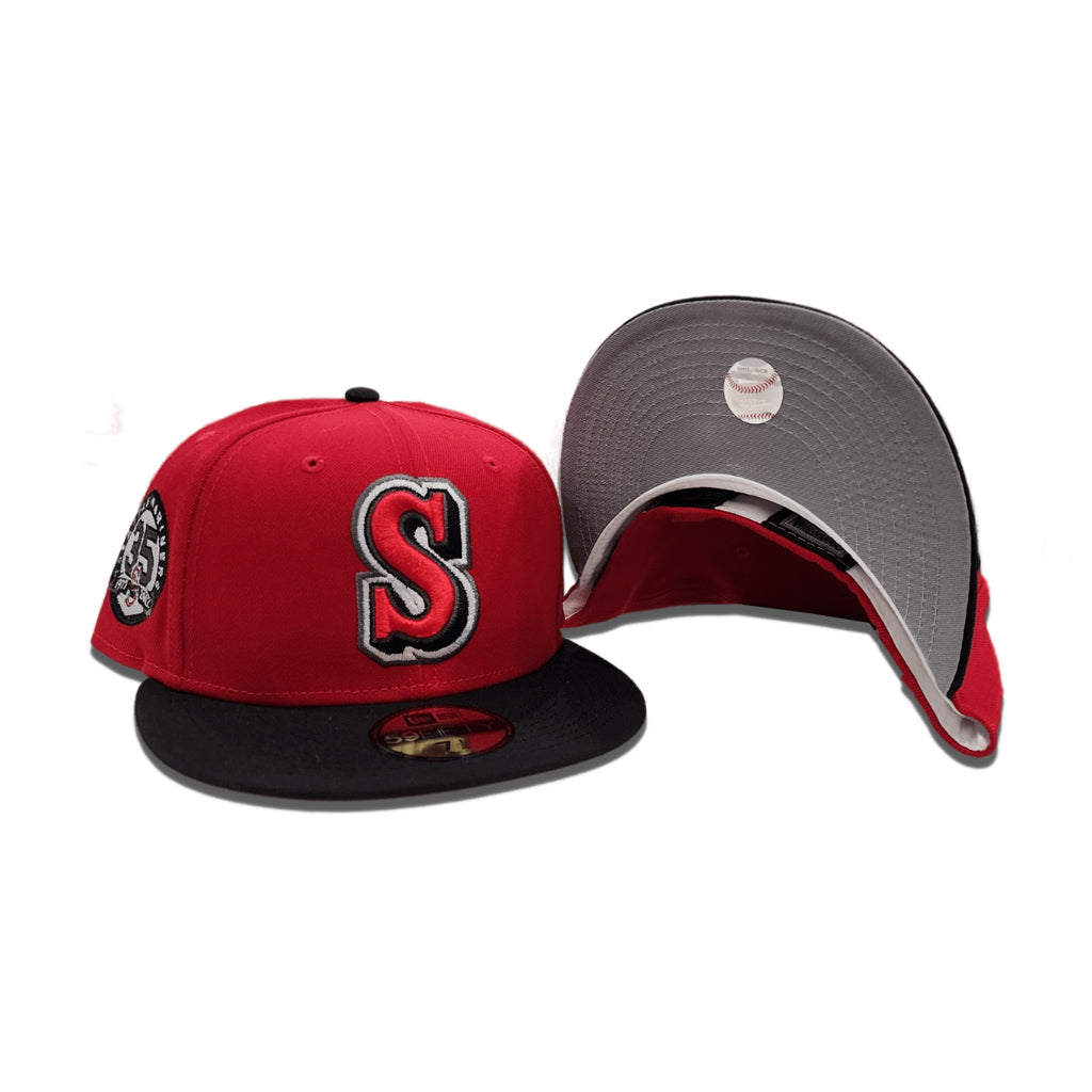 New Era Seattle Mariners 35th Anniversary Red/Black 59FIFTY Fitted Hat
