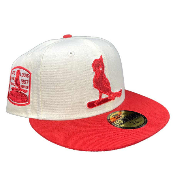 New Era St. Louis Cardinals Chrome Two Tone 1967 World Series Hot Pink