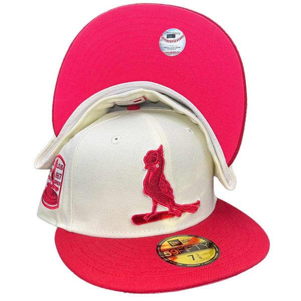 New Era St. Louis Cardinals Chrome Two Tone 1967 World Series Hot Pink