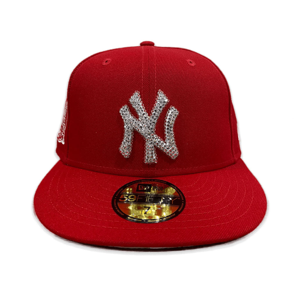 New Era New York Yankees 2000 Subway Series Red Swarovski 59FIFTY ...