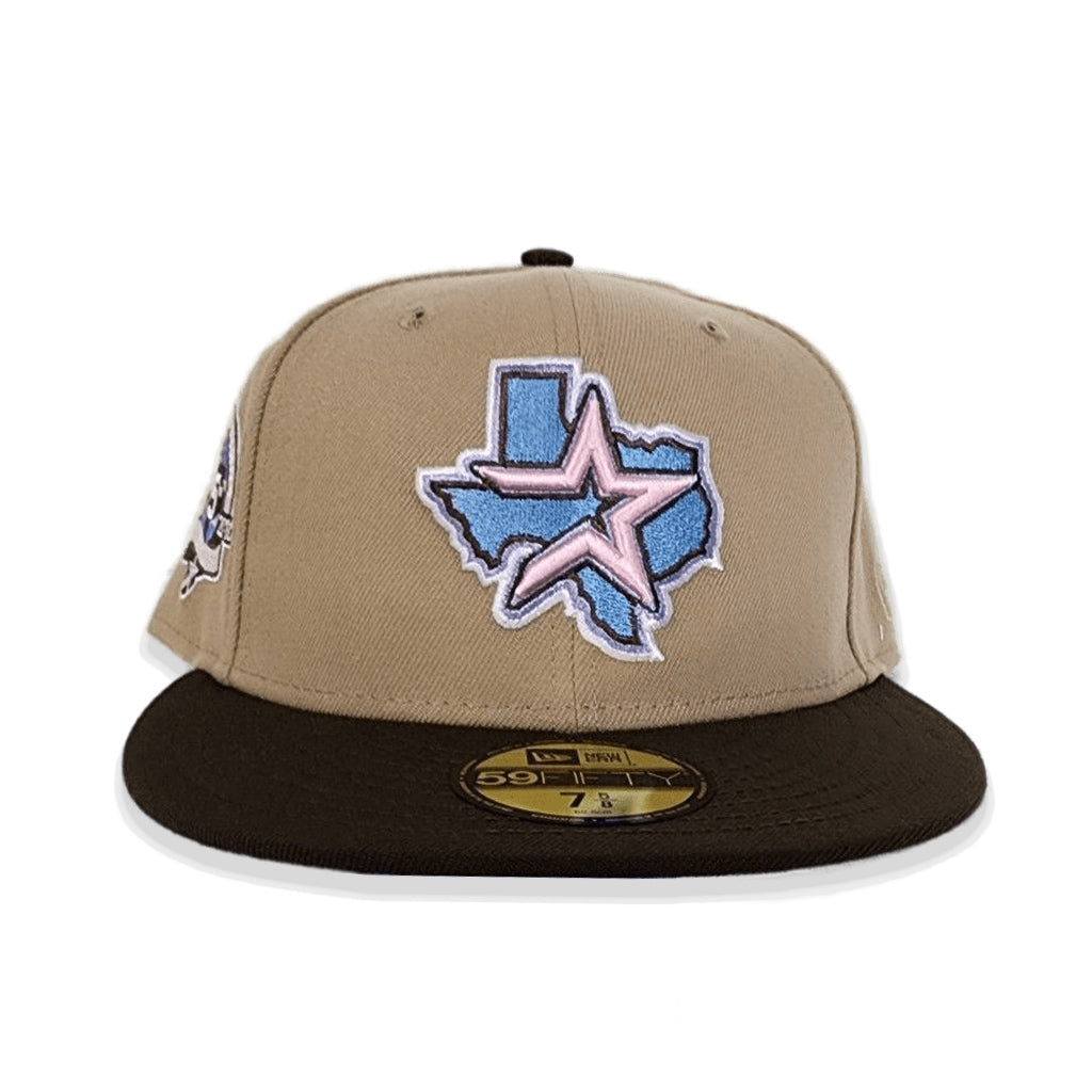 New Era Houston Astros Tan/Brown 45th Anniversary 59FIFTY Fitted Hat